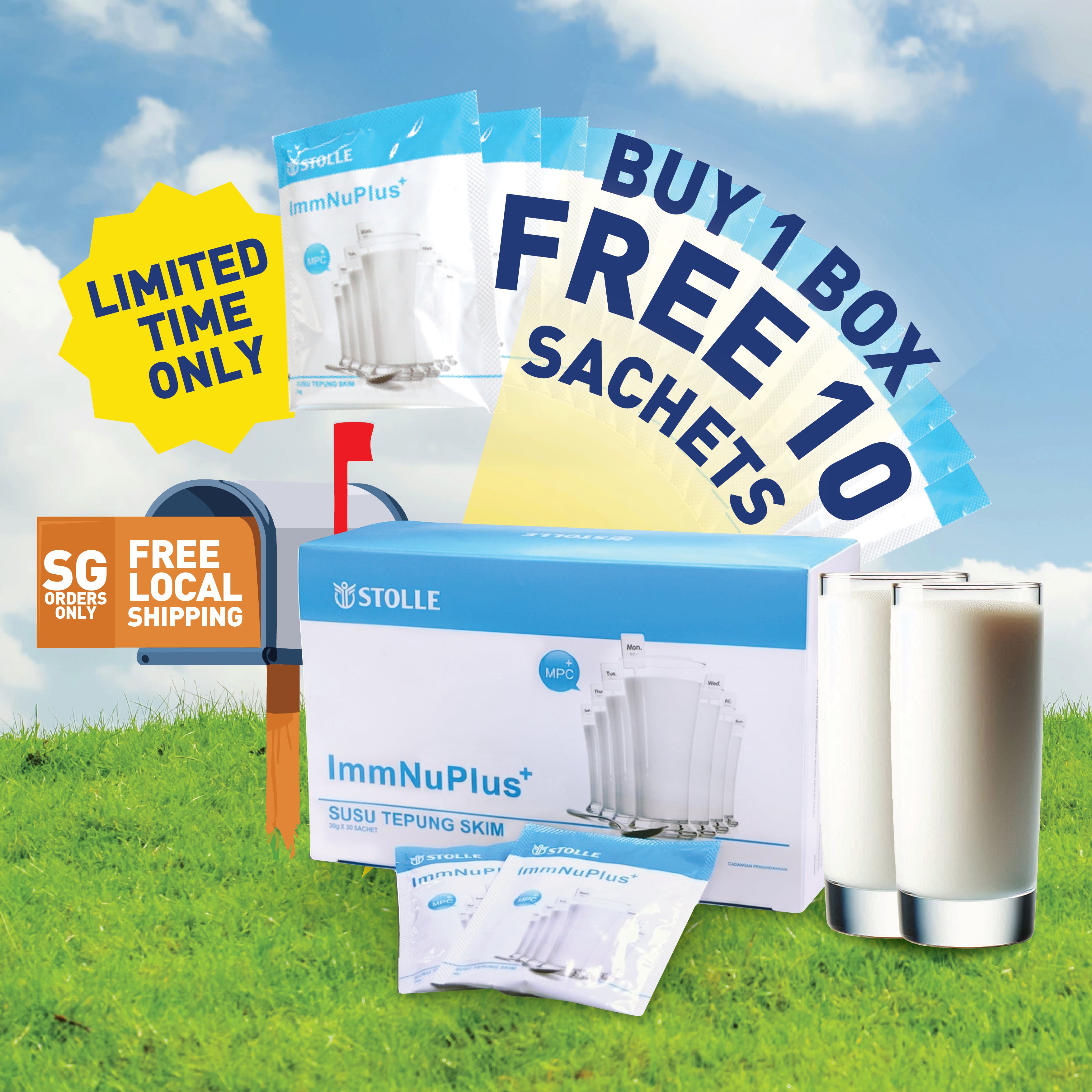 Stolle ImmNuPlus 30 Sachet Box Set (FREE 10 SACHETS WITH EVERY BOX PUR ...